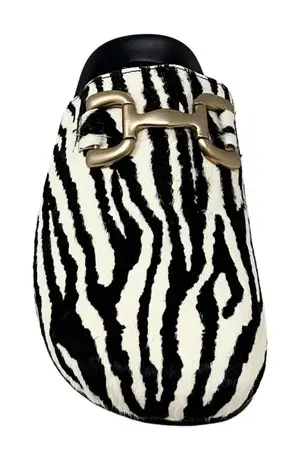 SHU SHOP Azalea Mule - Zebra Hair