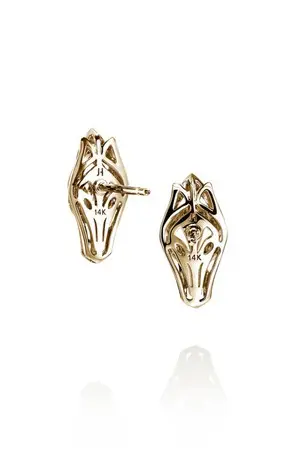 John Hardy Naga Stud Earrings