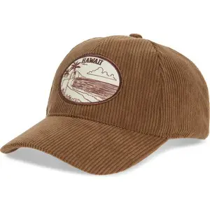 Bp. Corduroy Baseball Cap - Brown- Hawaii