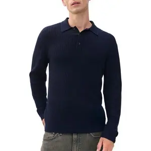 Rag & Bone Long Sleeve Polos For Men