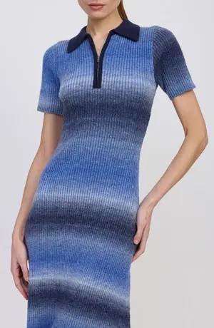 EN SAISON Ora Ribbed Midi Sweater Dress