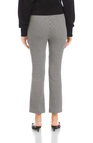 Fifteen Twenty Sigourney Bootcut Pants - Houndstooth