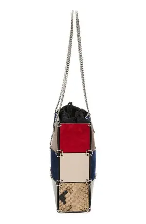 Khaite Mini Emma Patchwork Tote