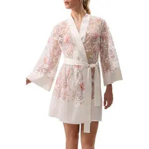 Rya Collection Dearest Sheer Robe - Watercolor