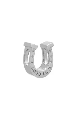 Adina Reyter Good Luck Horseshoe Charm - Sterling Silver