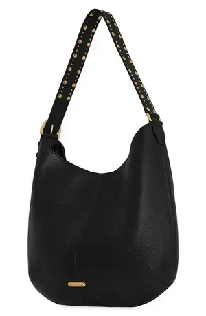 Rebecca Minkoff Naomi Leather Hobo Bag - Black