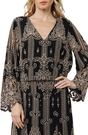 CIEBON Beck Embroidered Top