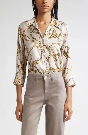 L'agence Button Up Shirts For Women