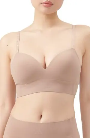 Adidas Originals By Alexander Wang Wireless Bra - Toasted Almond