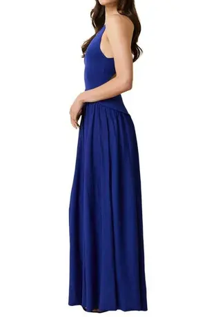 Solid & Striped The Maggie Crossback Maxi Dress - Twilight