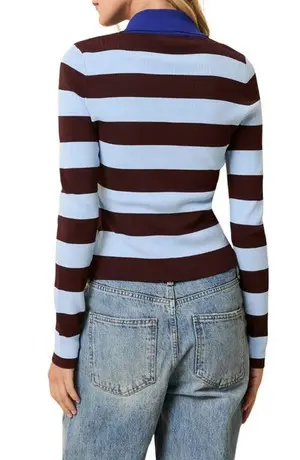 Solid & Striped Debra Rugby Stripe Top