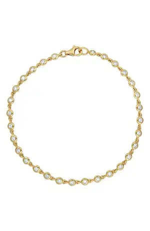 Bony Levy Monaco Diamond Line Bracelet - 18k Yellow Gold