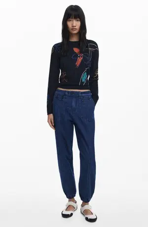 Desigual Denim Joggers