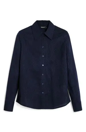 Desigual Long Sleeve Button-up Shirt
