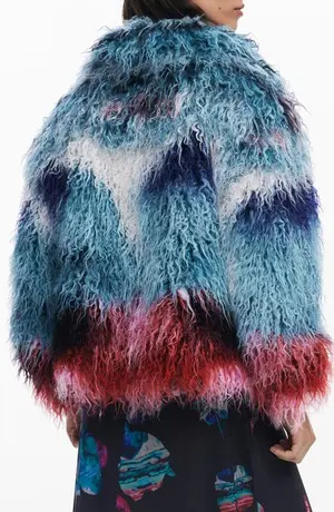 Desigual Faux Fur Jacket
