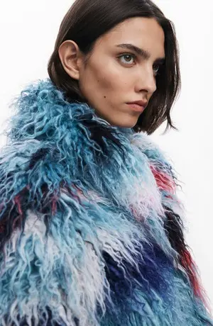 Desigual Faux Fur Jacket