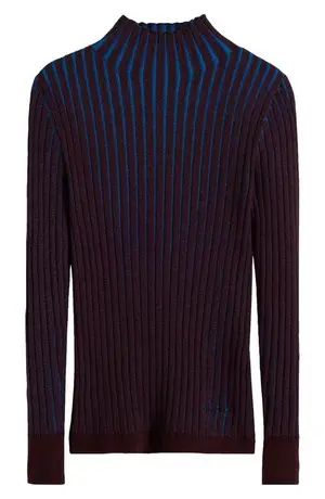 Desigual Fitted Ribbed Sweater