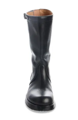 Dries Van Noten Tall Engineer Boot - Black