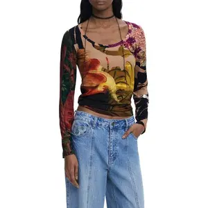 Desigual Scoop Neck Tops
