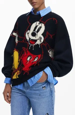 Desigual Crewneck Sweatshirts Hoodies For Women