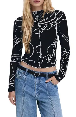 Desigual Cropped Tops