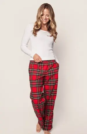 PETITE PLUME Imperial Tartan Pajama Pants