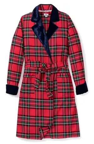 PETITE PLUME Imperial Tartan Robe