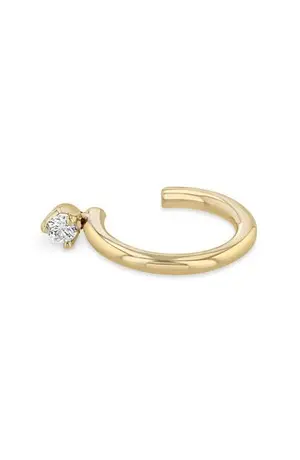 Zoe Chicco Diamond Ear Cuff - 14k Yellow Gold