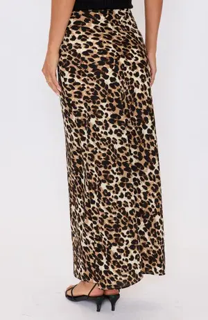 VICI Printed Maxi Skirt