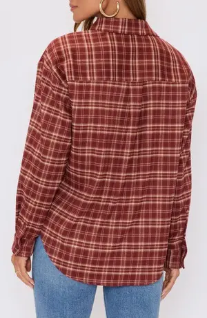 VICI Plaid Button-up Shirt