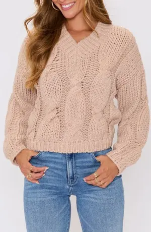 Vici Medium Knit Sweaters For Women