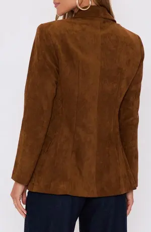 VICI Maeve Faux Suede Blazer