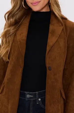 VICI Maeve Faux Suede Blazer