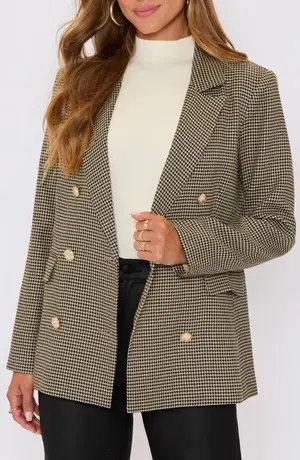 VICI Margaret Plaid Blazer