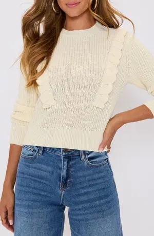 Vici Frill Sweaters For Women