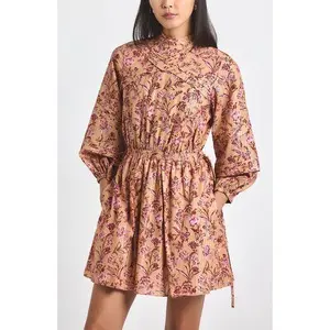 Derek Lam 10 Crosby Marisol Metallic Mini Dress