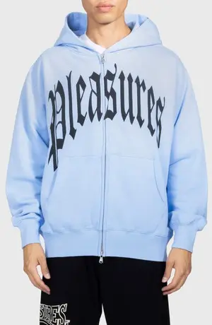 Pleasures Ribbed Sweatshirts Hoodies For Men