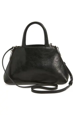Coperni Mini Data Leather Top Handle Bag - Blk Black