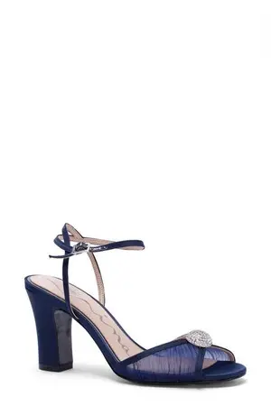 Nina Allyce Ankle Strap Sandal - Navy