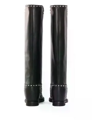 VIA ROMA 15 Studded Riding Boots