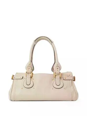 Chloé Paddington Leather Bag - Neutrals