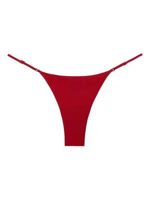 TROPIC OF C Luna String Bikini Bottom - Red