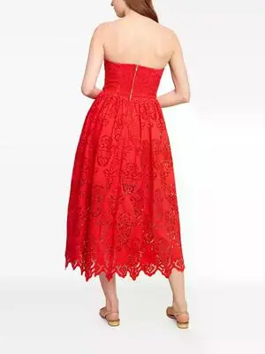 Cara Cara Torres Strapless Midi Dress