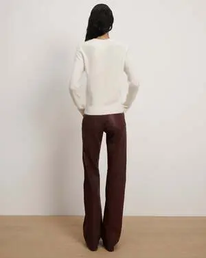 Veronica Beard Pippen Brushed Cashmere Pullover