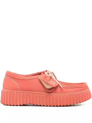 Clarks Lace Up Flats For Women