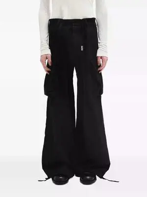 ANN DEMEULEMEESTER Cargo-pocket Wide Leg Trousers
