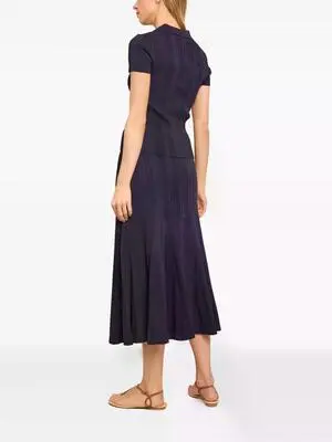 Cara Cara Dara Ribbed-knit Skirt - Blue