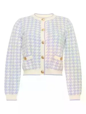 Cara Cara Priscilla Houndstooth Cardigan