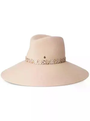 MAISON MICHEL Anne Sun Hat - Neutrals