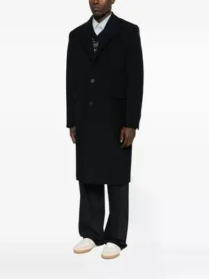 GOLDEN GOOSE Wool-blend Button Coat